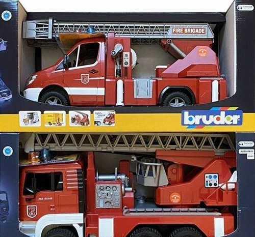 Новые игрушки bruder Пожарные машины