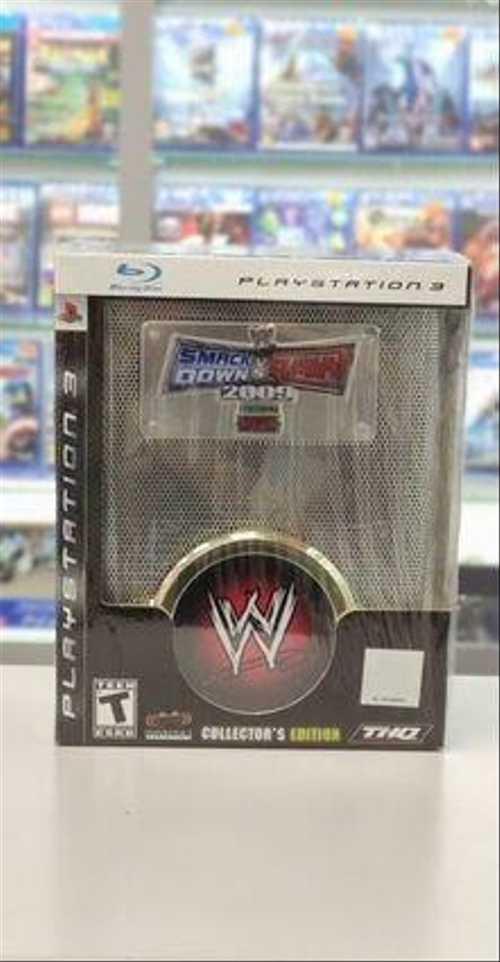 PS3 Smackdown vs WWE 2009 collectors ed. Sealed