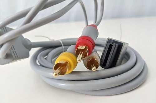 Композитний AV кабель для Nintendo WII 1.8M