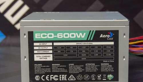 Блок питания aerocool eco 600w обзор