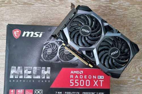 MSi RX5500XT, 4Gb, коробка