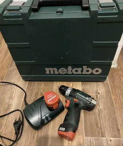 Шуруповерт metabo powermaxx bs12 2021 года