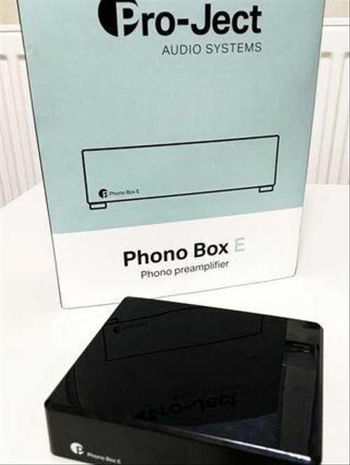 Фонокорректор (мм) Pro-Ject Phono Box E