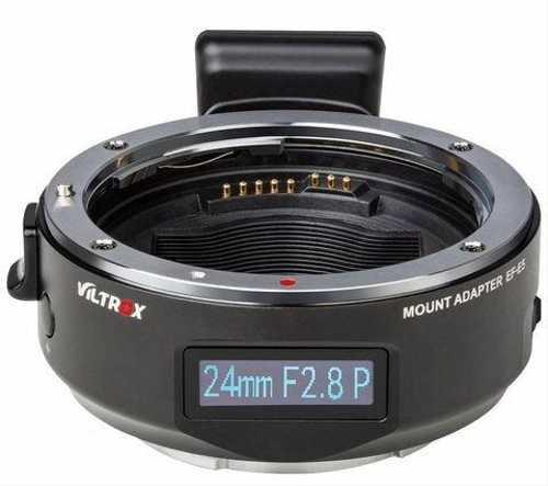 Viltrox EF-E5 версия V для Canon EF/EF-S на Sony E