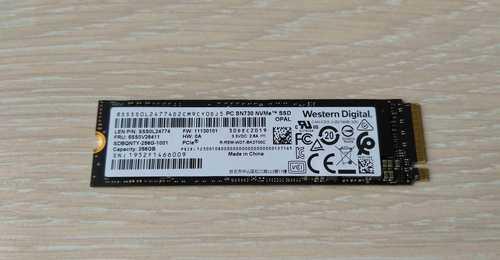 256 gb SSD WD PC SN730 NVMe M.2 2280 Opal новый Москва | Festima.Ru ...