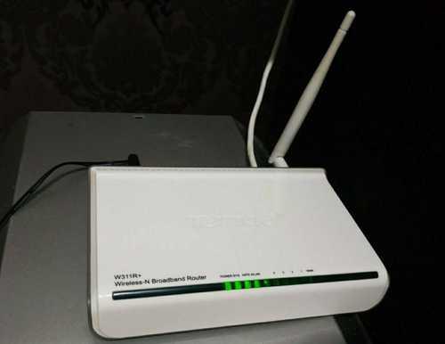 Wi-fi роутер tenda w311r+
