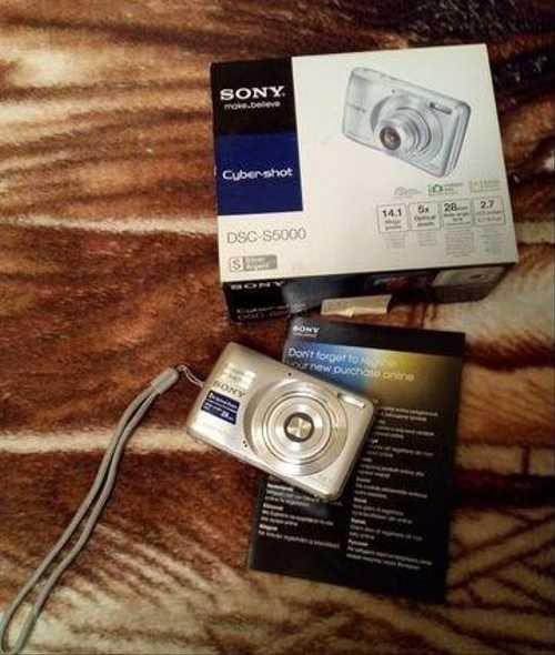 Цифровой фотоаппарат Sony DSC-S5000 Cyber-shot