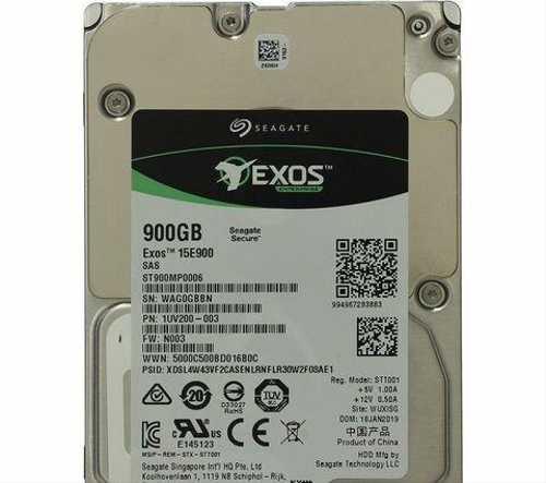 Жесткий диск Seagate Exos 15E900 5xxn SAS 900GB