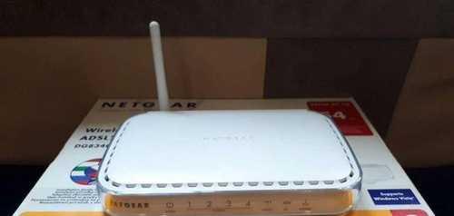 Adsl-модем и Wi-Fi роутер Netgear DG834G v4