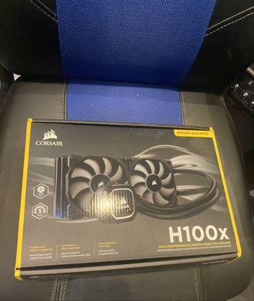 Водяное охлаждение (сво) corsair h100x