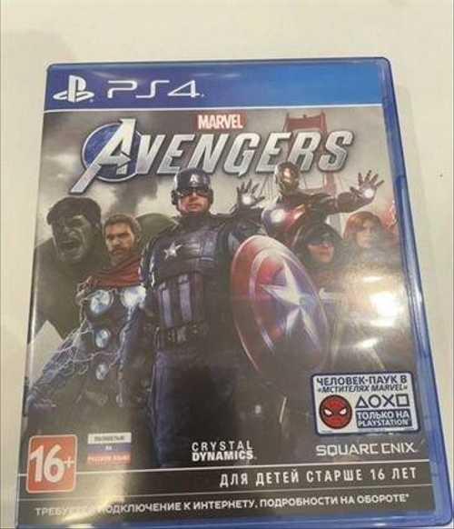 Игра PS4 avengers