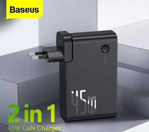 Быстрая зарядка Quick Charger 4.0 Power Bank Baseu