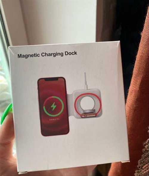 Беспроводная зарядка Magnetic Charging Dock