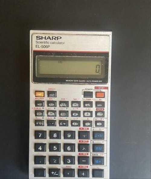 Инженерный калькулятор sharp