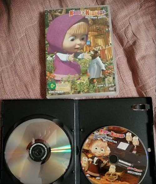 Маша и медведь dvd мультфильм