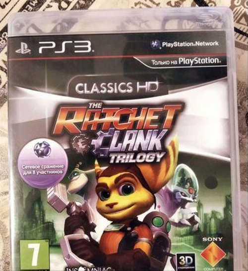The Ratchet and Clank trilogy HD Collection PS3