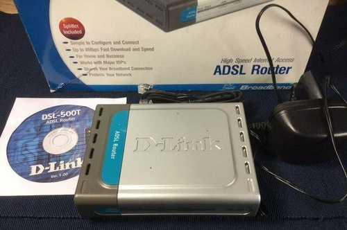 D-Link DSL-500T роутер