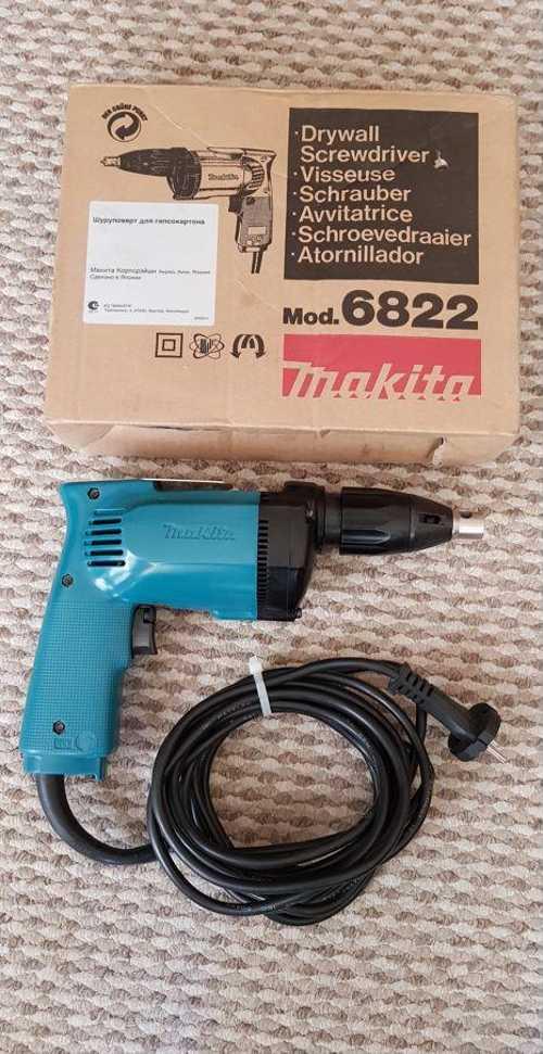 Шуруповерт для гипсокартона Makita 6822