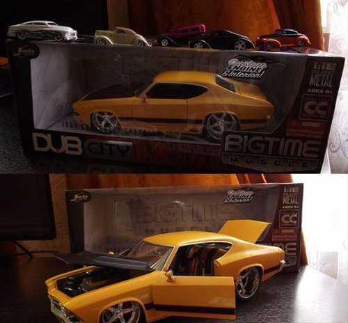 Модель chevrolet chevelle SS большая 1:18