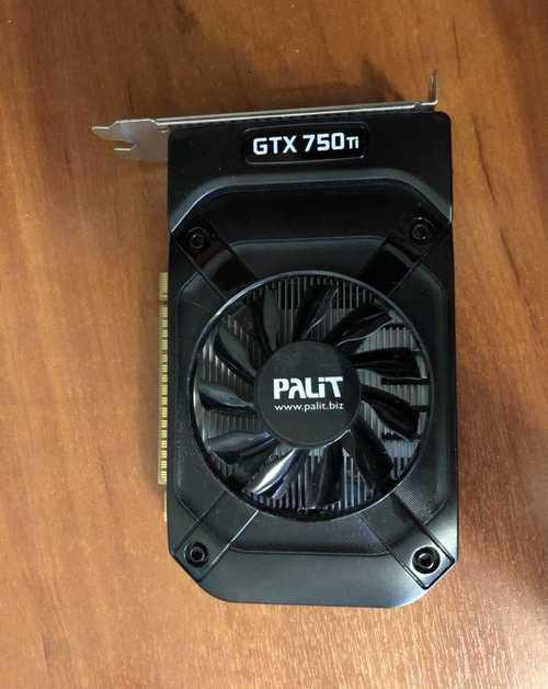 Видеокарта invidia GeForce GTX 750ti palit 2gb