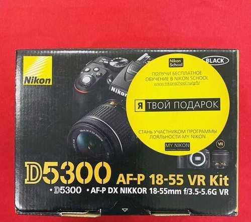 Nikon d5300 kit 18-55mm новый