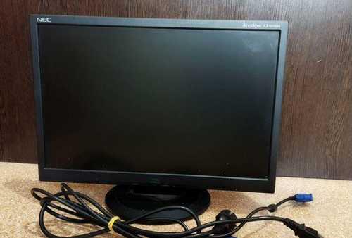 Монитор Nec AccuSync AS191WM-BK 19"