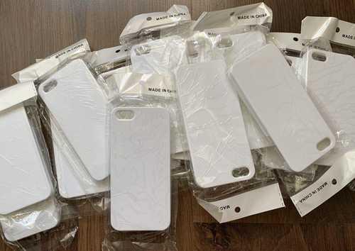 Белые накладки на айфон 5S