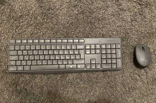 Беспроводная клавиатура и мышь Logitech MK235