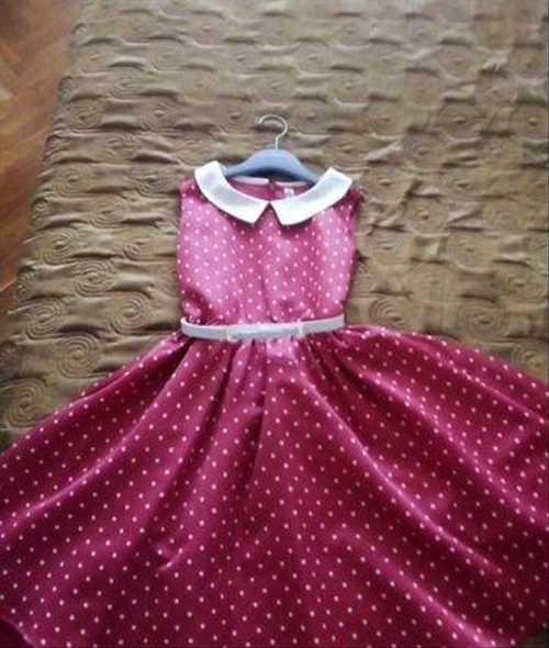 Нарядное платье для девочки 122-128
