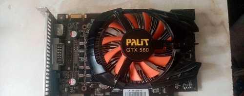 Видеокарта Palit GeForce GTX560 SE gddr5 1GB