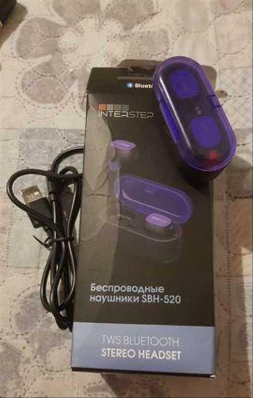 Interstep sbh-520 беспроводные наушники