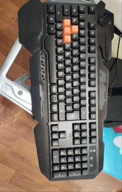 Клавиатура с полноцветной подсветкой и поклавишной настройкой per key от steelseries