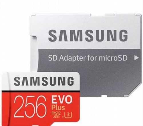 Карта памяти Samsung micro sdxc 256Gb EVO Plus (MB