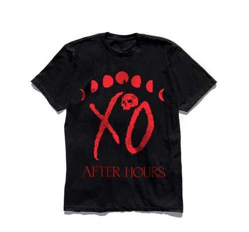 The Weeknd XO Logo Moon Phase Tee Black