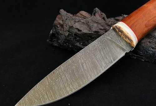 Нож сайга из дамасской стали