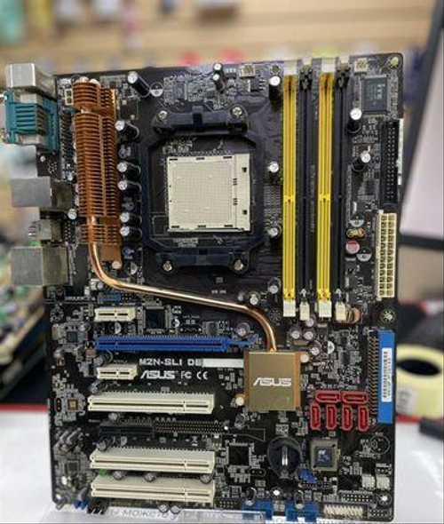 Матплата asus M2N-SLI DE LGA AM2