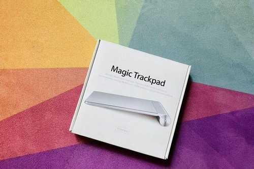 Коробка apple magic trackpad