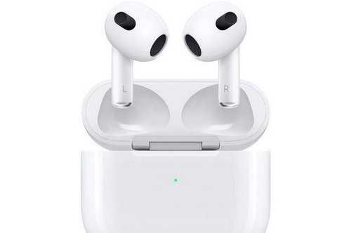 Наушники Apple AirPods 3 (2021) в зарядном футляре