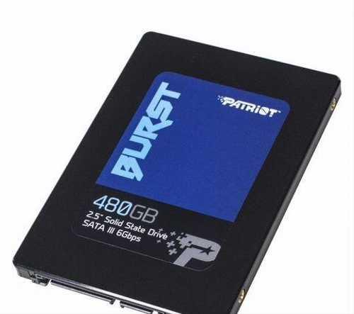 SSD patriot burst 480gb новый