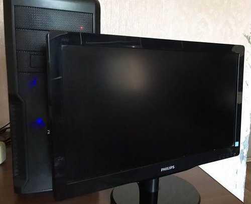 Монитор philips 200v4qsbr 19.5”