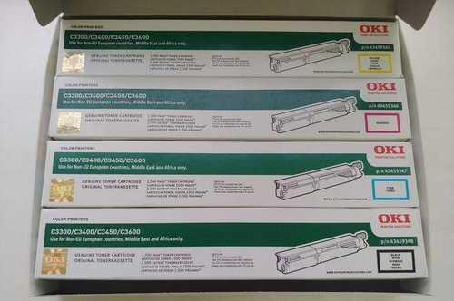 Картриджи OKI C3300/C3400/C3450/C3600, оригинальны