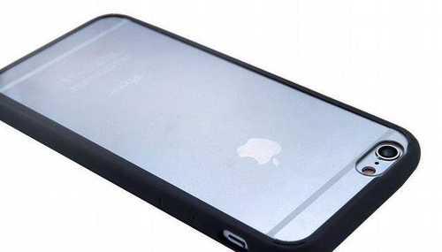 Чехол-накладка для iPhone 6\6S (4.7) SGP Slim Armor TPU+pс черный