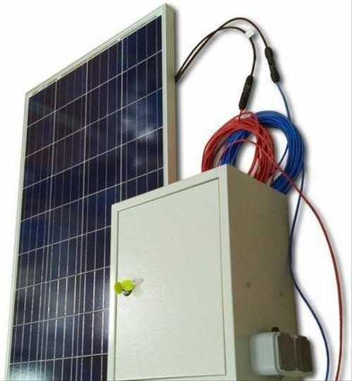 Комплект солнечного электроснабжения 220V, 0.5кВт