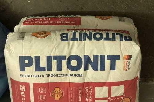 Клей для плитки Plitonit B Плитонит Б 3 упаковки