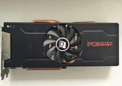Видеокарта AMD PCS hd 7870 myst
