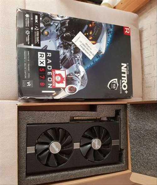 Видеокарта rx570 8gb sapphire nitro+