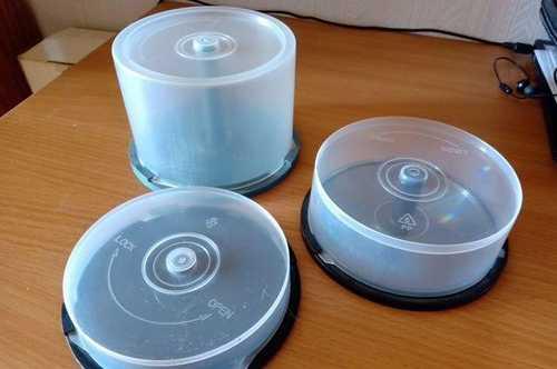 Круглые коробки для хранения дисков