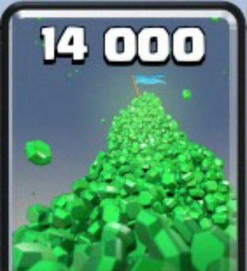 Промокод clash royale на 14 000 гемов