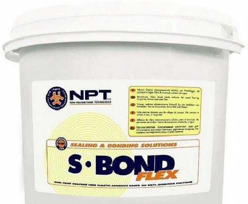 Паркетный силановый клей NPT S-bond flex 14кг