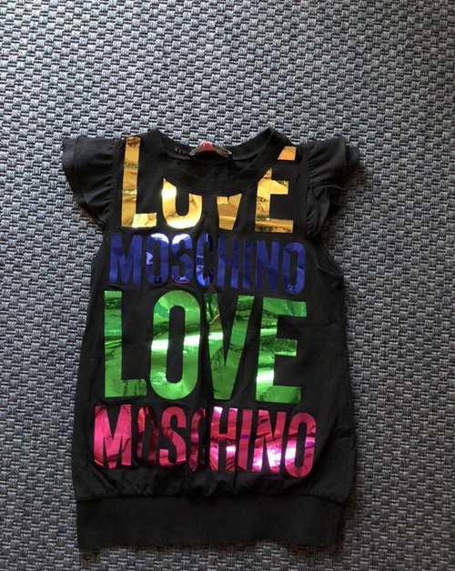 Футболка love moschino